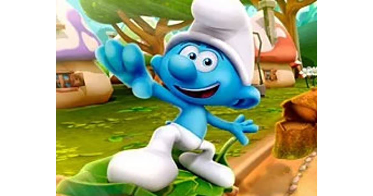 The Smurfs Skate Rush - Play The Game Online - BestGames.Com
