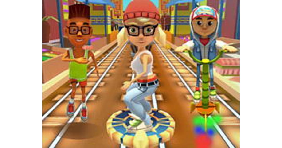 Train Surfers - Play Train Surfers Online - BestGames.Com