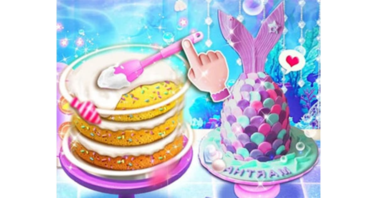 Unicorn Chef Mermaid Cake - Play The Game Online - BestGames.Com
