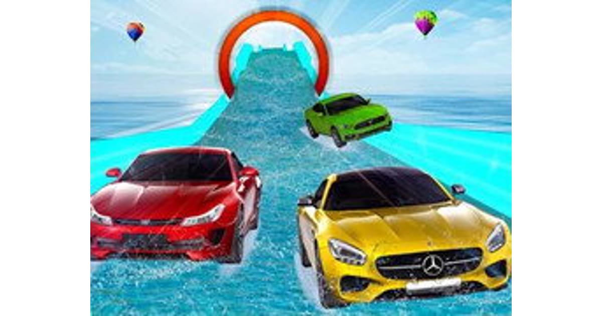Water Slide Car Race 3D - Play The Game Online - BestGames.Com