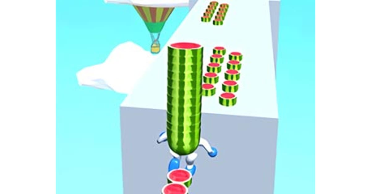 Watermelon Run 3D - Play Watermelon Run 3D Online - BestGames.Com