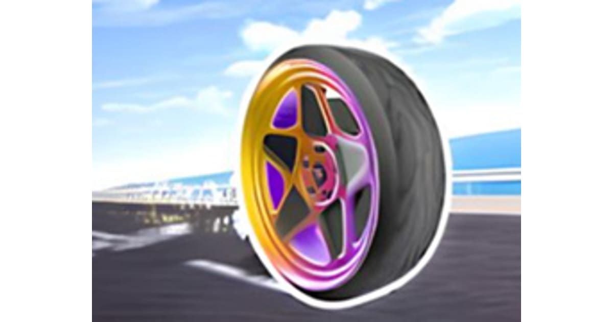 Wheel Racer - Collecting One-Button Racing